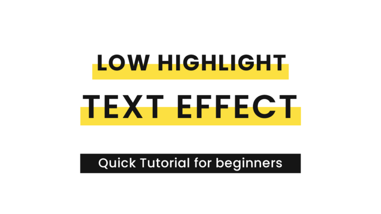 Low Highlight Text Effect CSS | Coding Artist