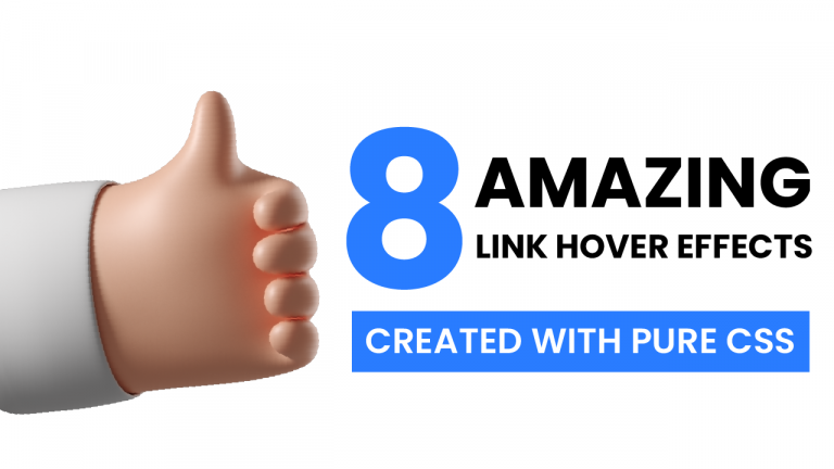 8 Amazing Navbar Link Hover Effect With CSS | Coding Artist