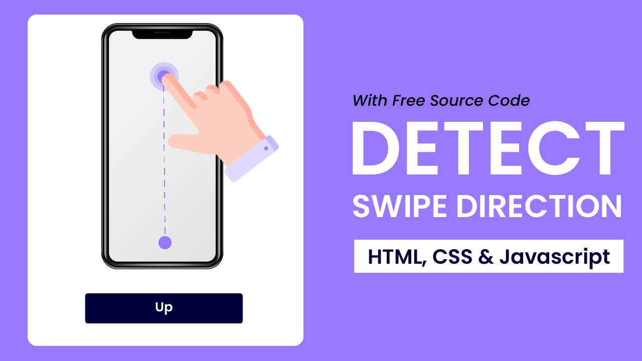 How To Detect Swipe Direction With Javascript Coding Artist How To Detect Swipe Direction With Javascript Coding Artist