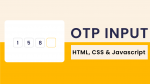 Otp Input Field Javascript Coding Artist