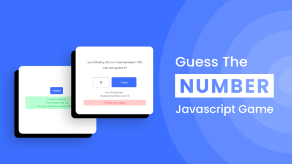 Guess The Number Game Javascript | Coding Artist
