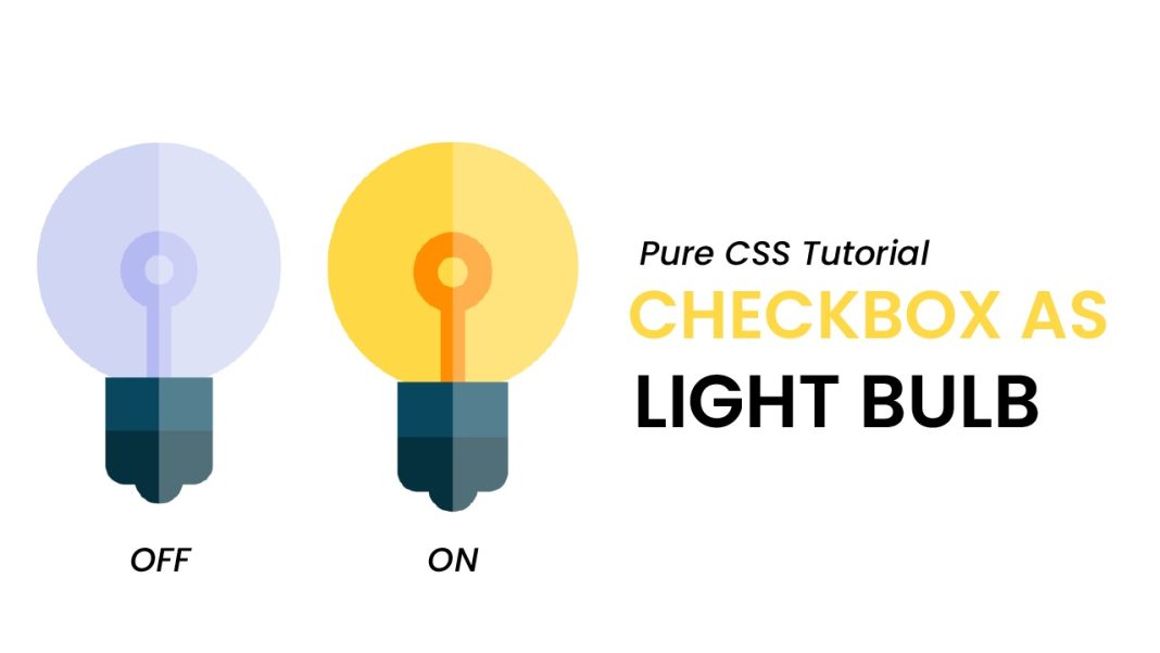 Checkbox As Bulb | Coding Artist
