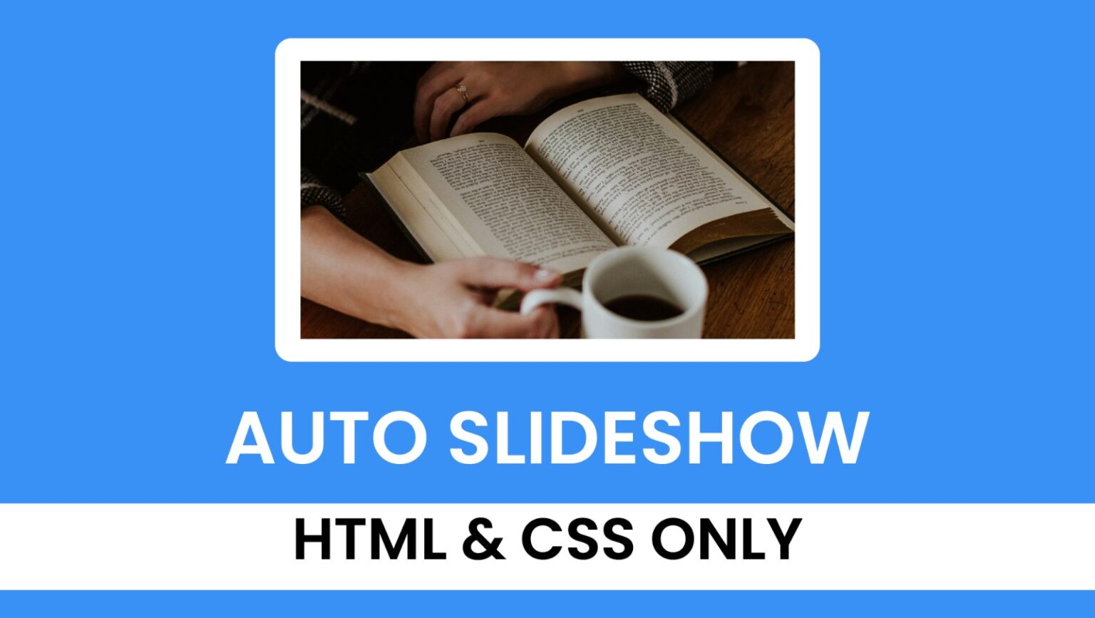 Auto Images Slideshow | HTML & CSS | Coding Artist